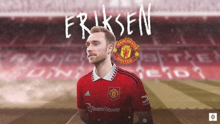 Man Utd Confirm Christian Eriksen's Jersey Number | Stakegains Blog